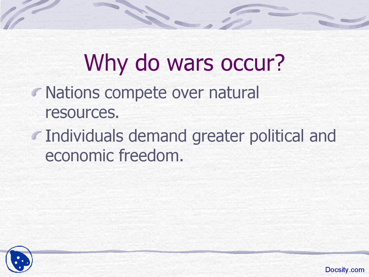 Treaty Of Versailles History Lecture Slides Docsity