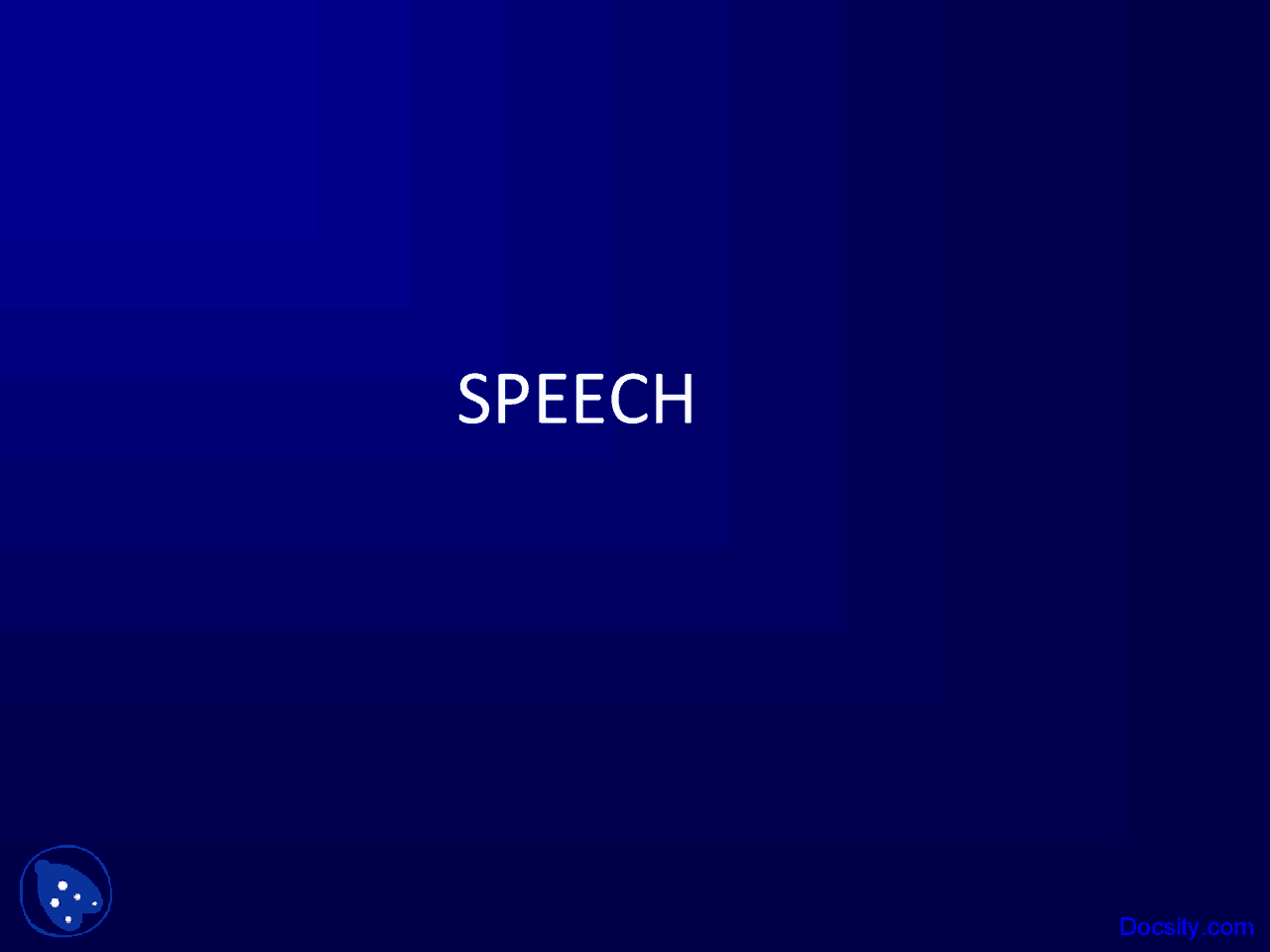 Speech Cognitive Bases Of Behavior Lecture Slides Slides