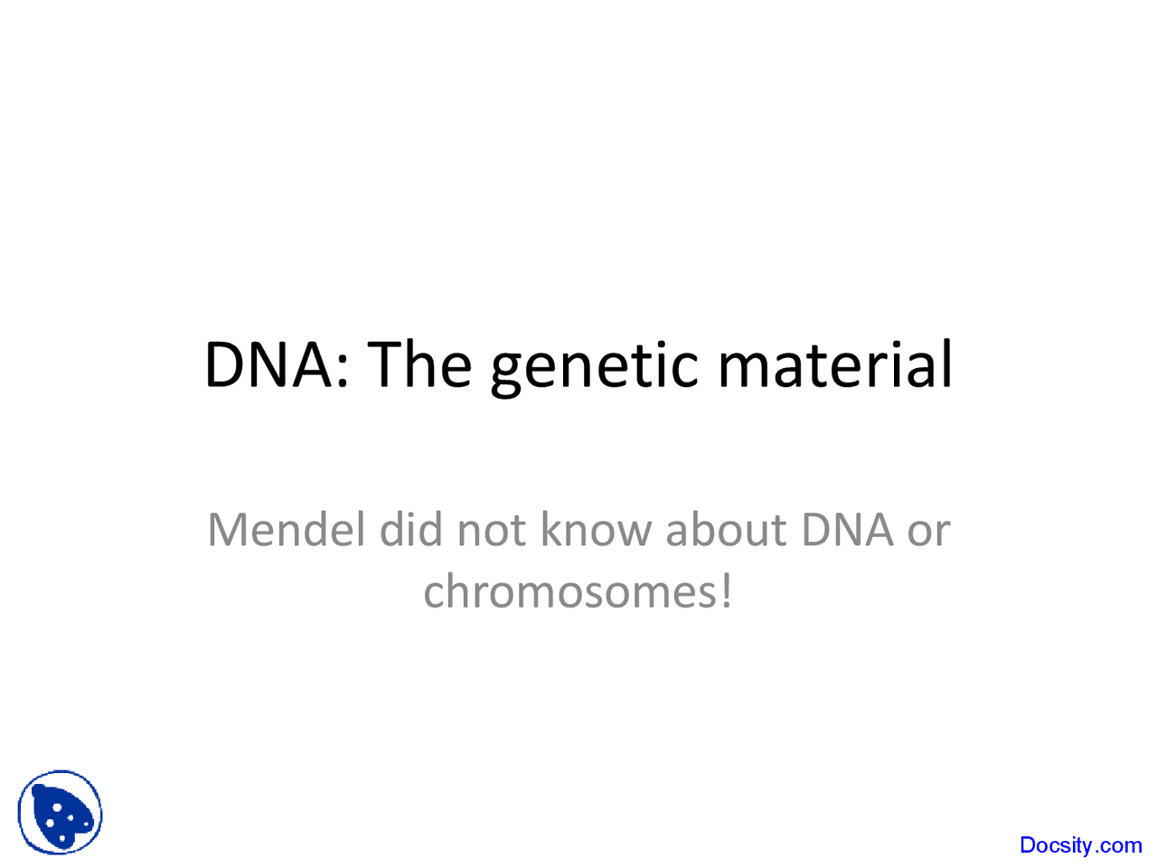 Dna Genetic Material Fundamental Biological Concepts Lecture