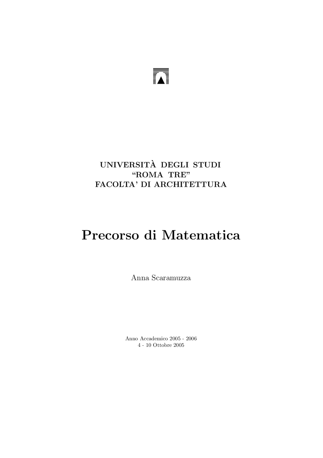 Equazioni Lineari Appunti Di Matematica Docsity