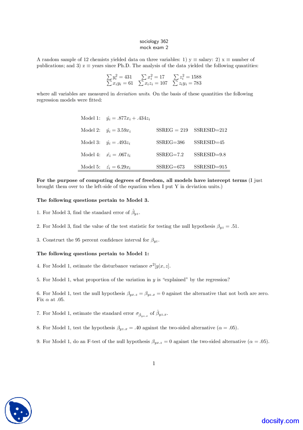 Deviation Units Sociology Quiz Docsity