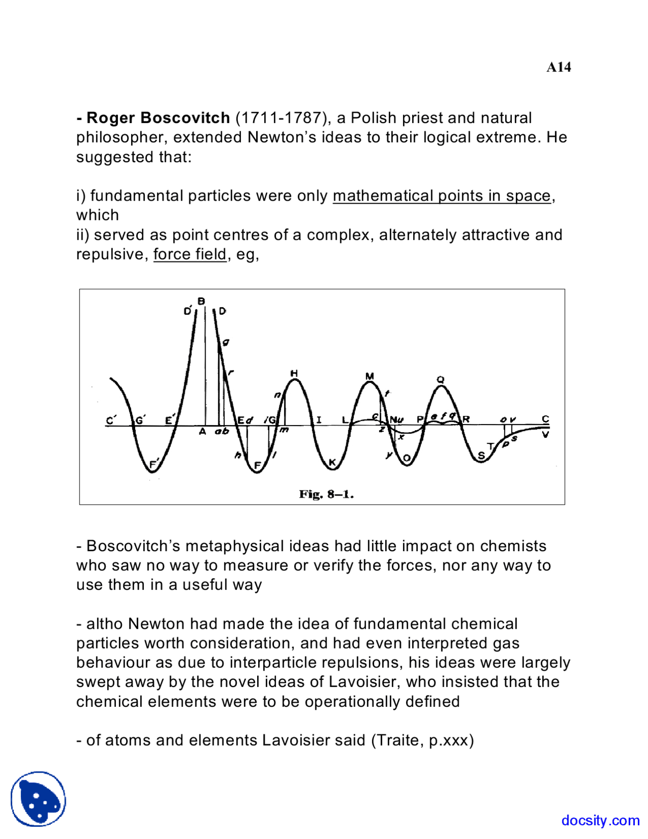 Fundamental Particles The Evolution Of Chemical Thought Lecture