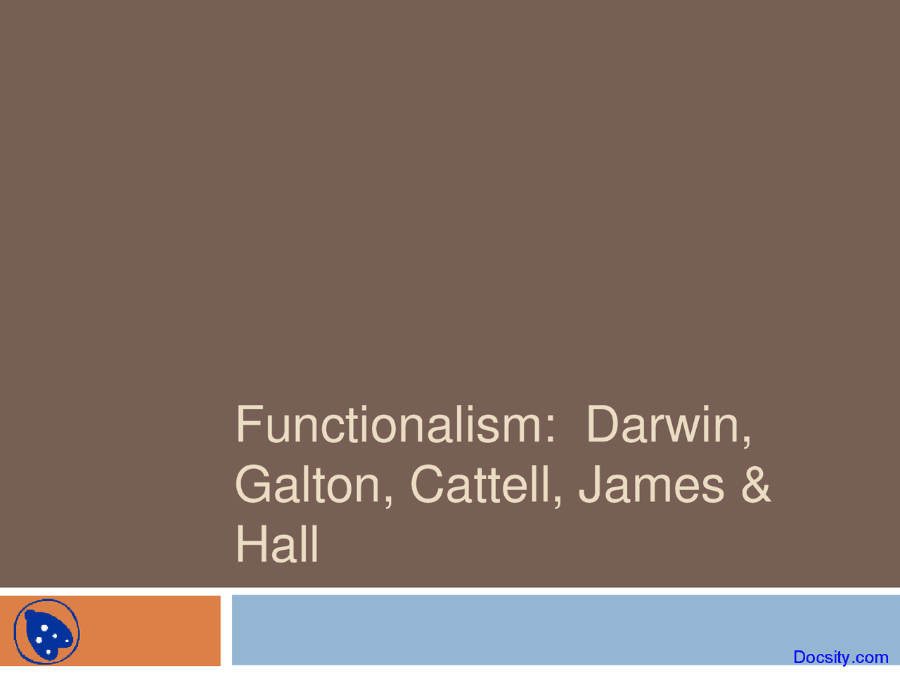Functionalism History And Systems Lecture Slides Docsity
