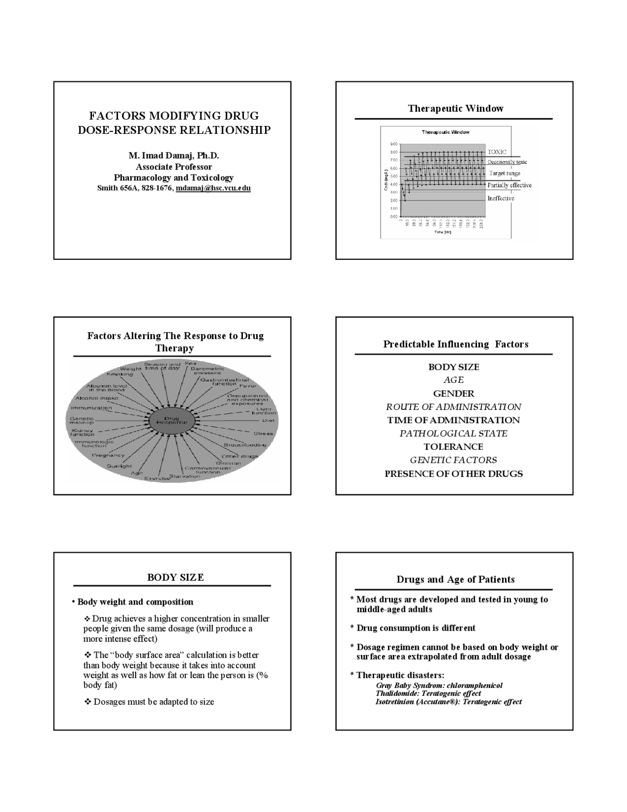 Drug Dose Response Relationship - Introduction to Pharmacology ...