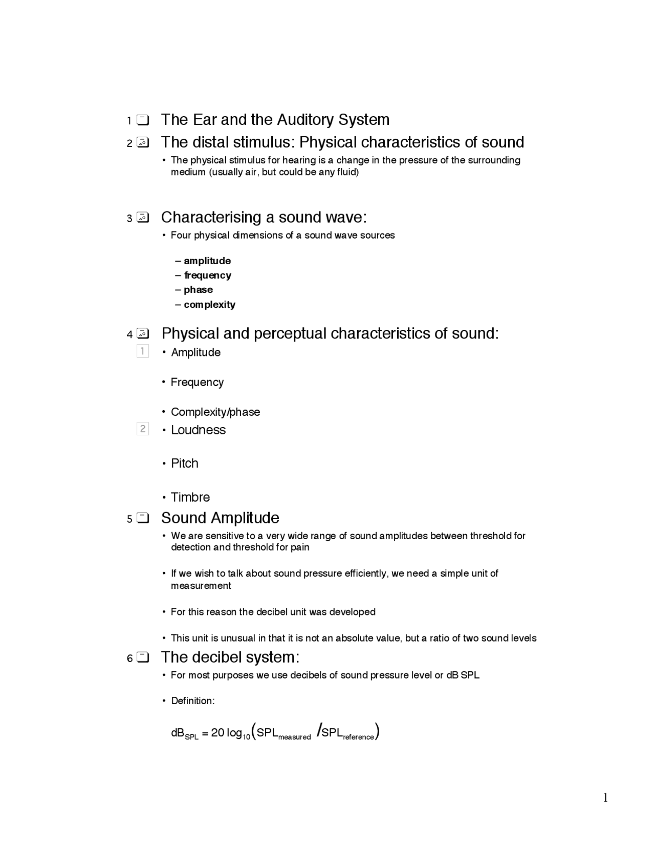 Ear And The Auditory System Introduction To Sensation And Perception