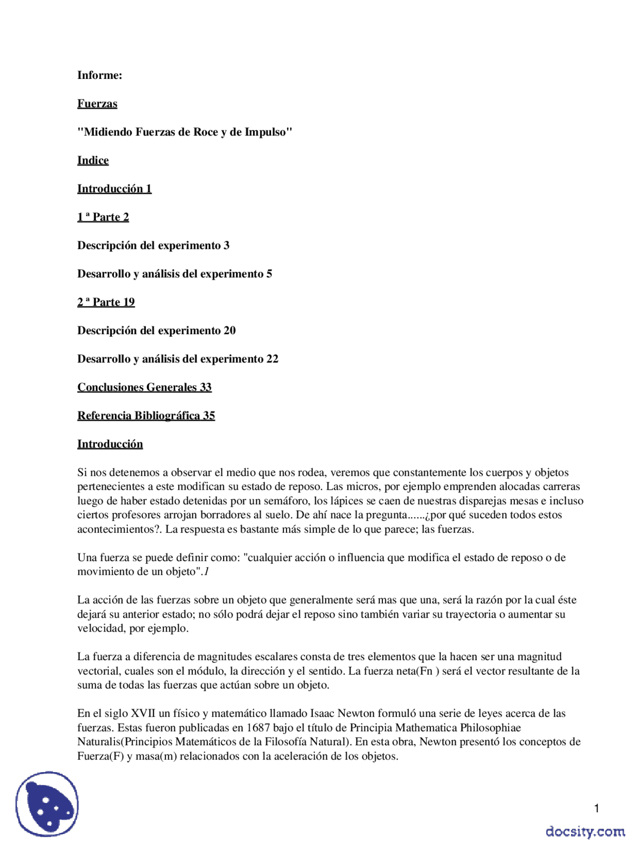 Medida de fuerzas de roce y de impulso - Prácticas - Física - Enseñanzas Medias | Ejercicios de ...