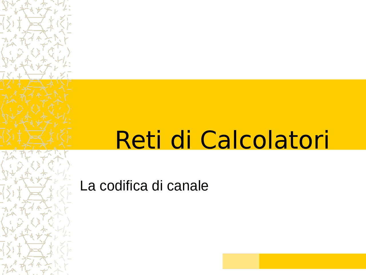 02 Codifica Di Canale Appunti Di Reti Di Calcolatori Appunti Di