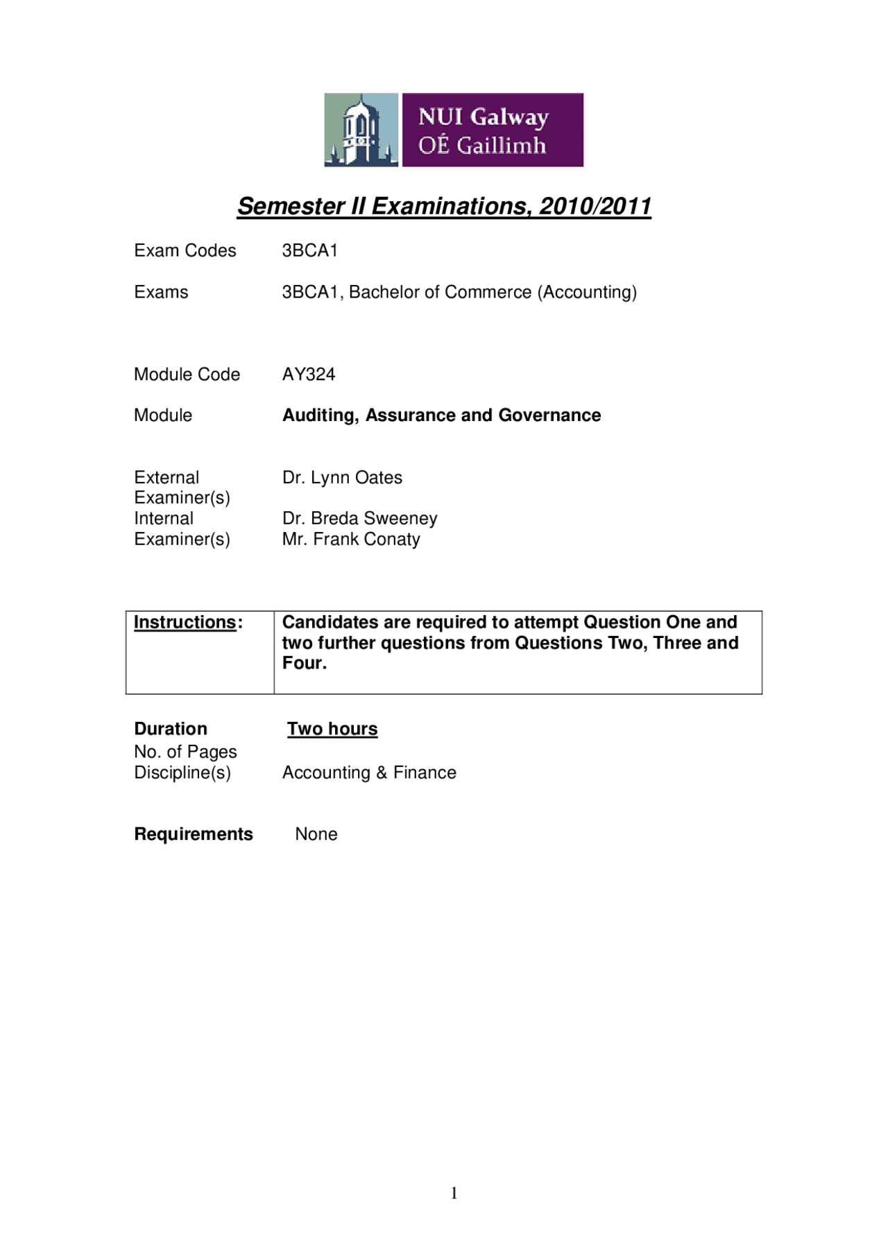 Audit Of Financial Statements Auditing Assurance And Governance