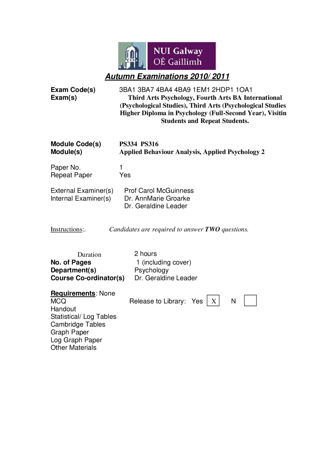 Educational Benefits Applied Behaviour Analysis Exam Docsity