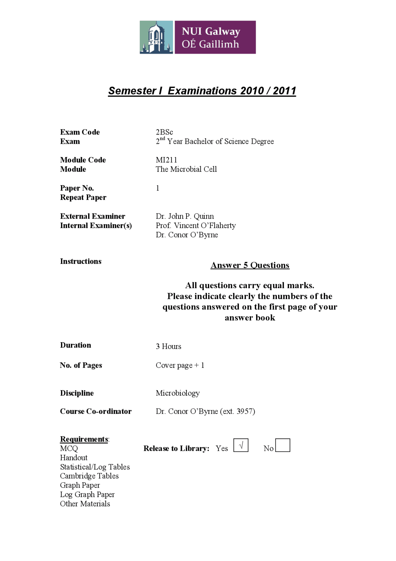 Eukaryotic Cell The Microbial Cell Exam Docsity