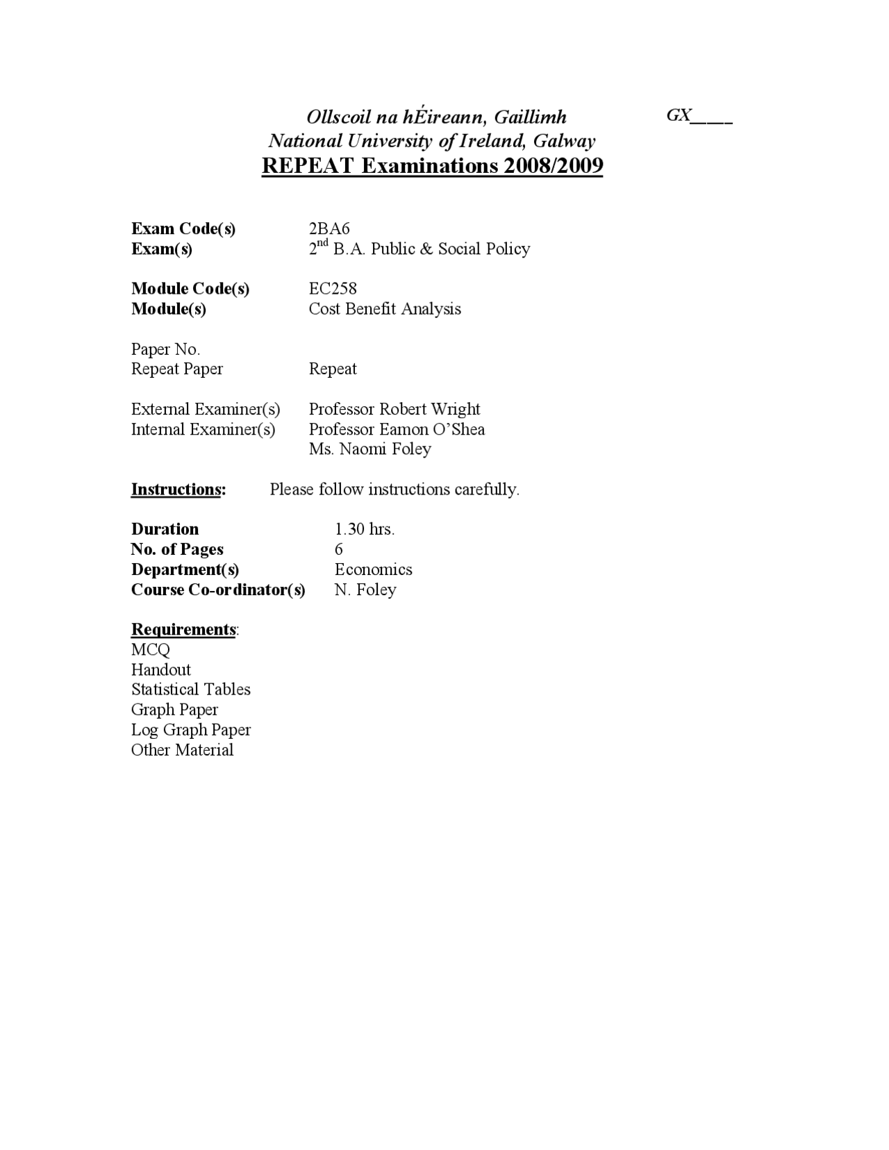 Natural Monopoly Cost Benefit Analysis Exam Docsity