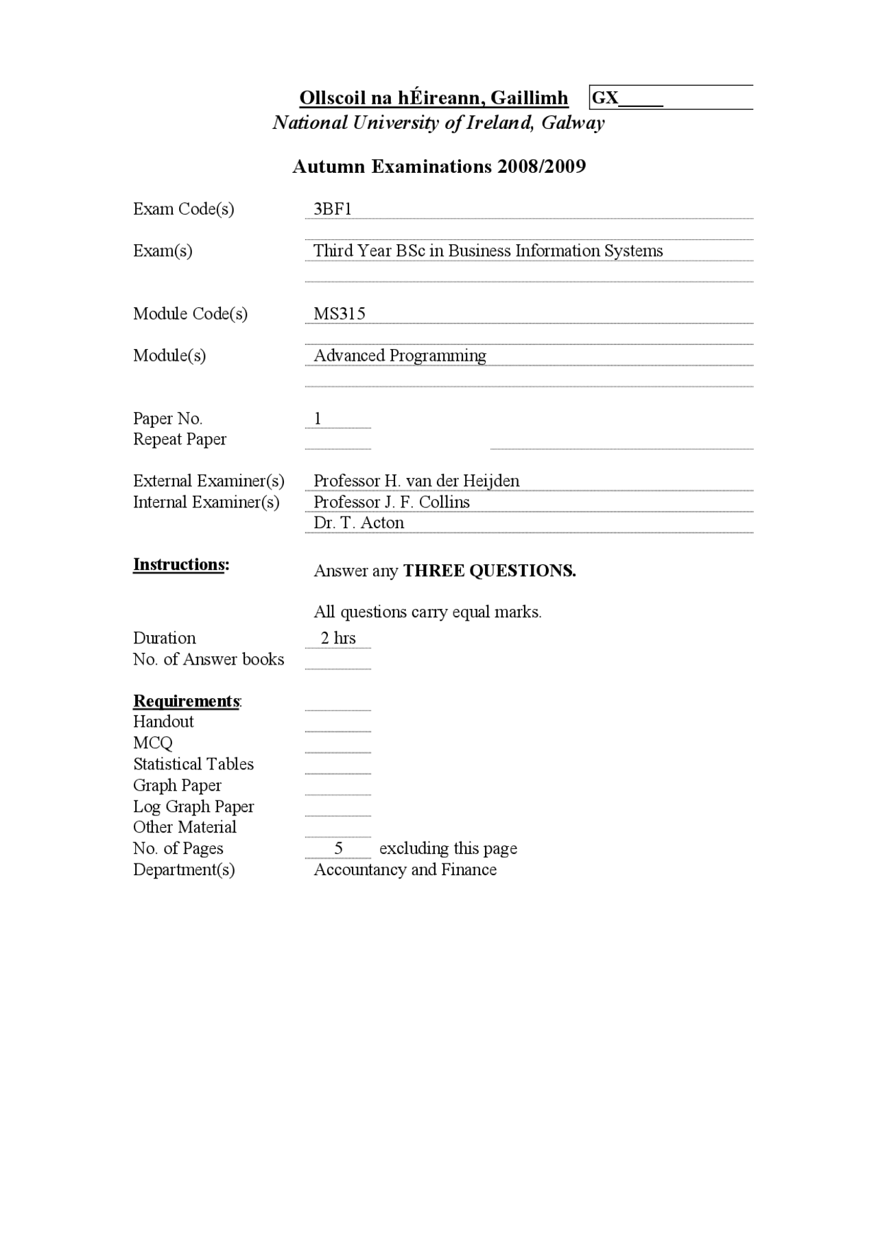 Economical - Advanced Programming - Exam | Exams Computer Programming ... Economical - Advanced Programming - Exam | Exams Computer Programming ...