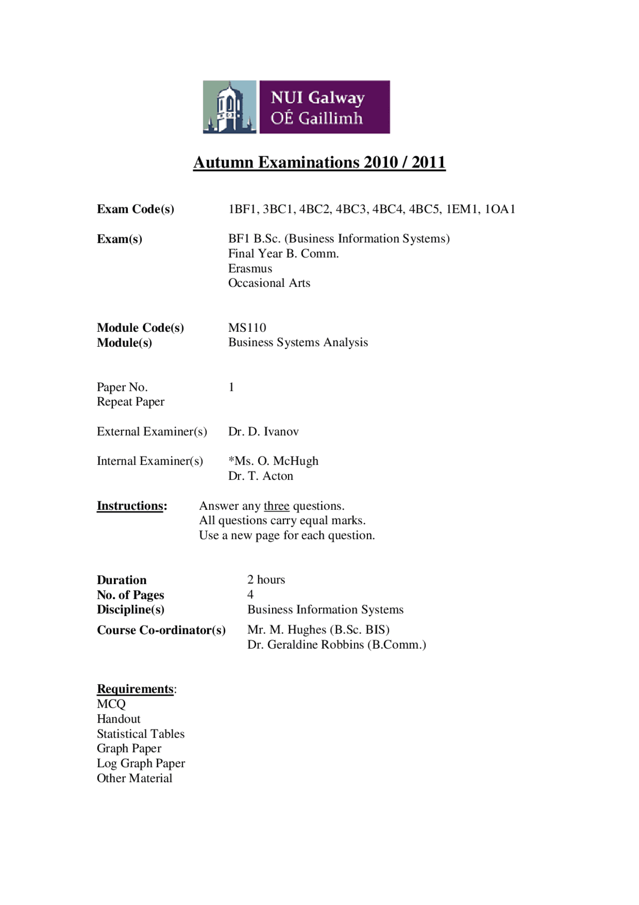 Network Diagram Business Systems Analysis Exam Docsity