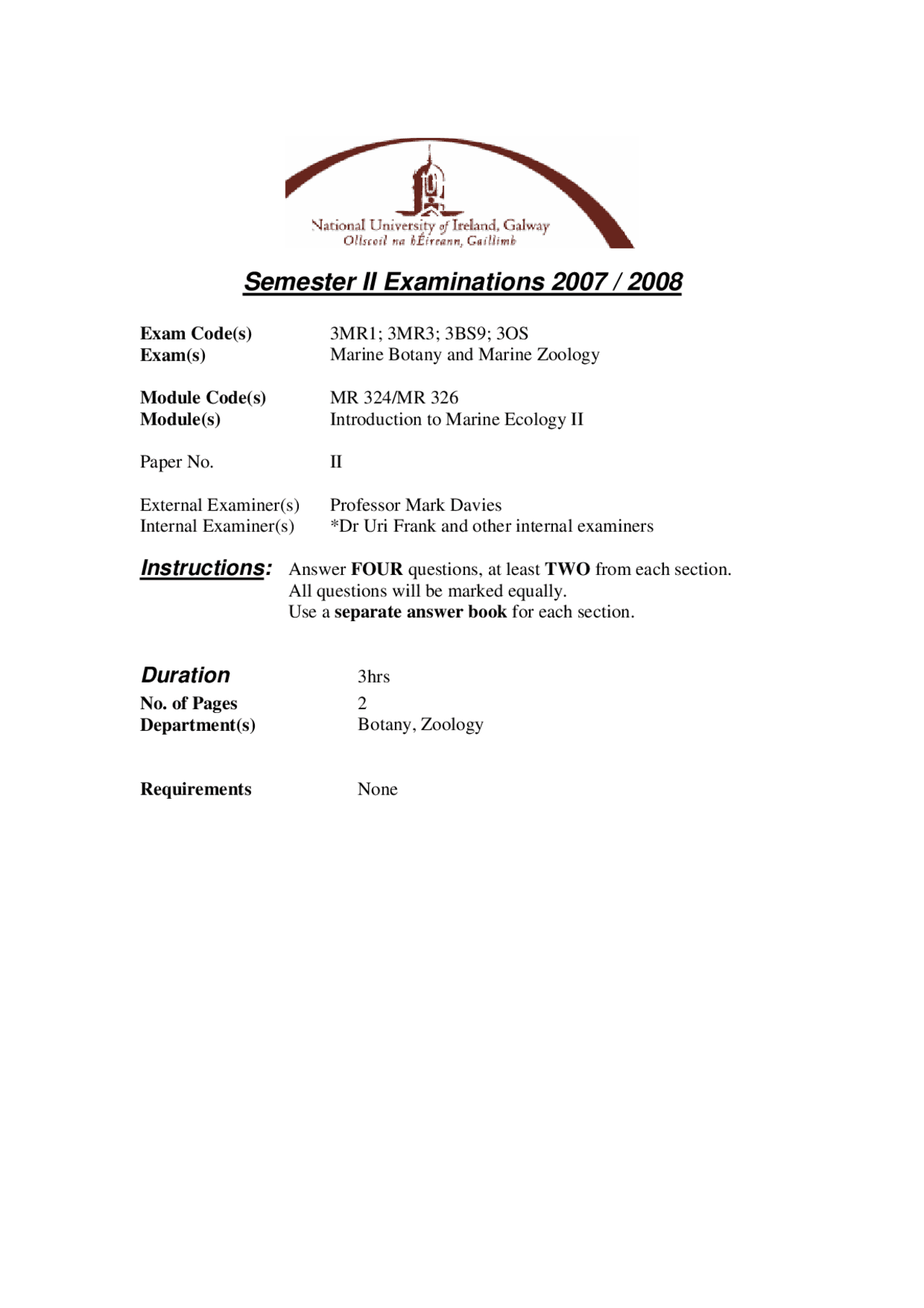 Seaweeds Marine Plane Science And Benthic And Pelagic Z Exam Docsity