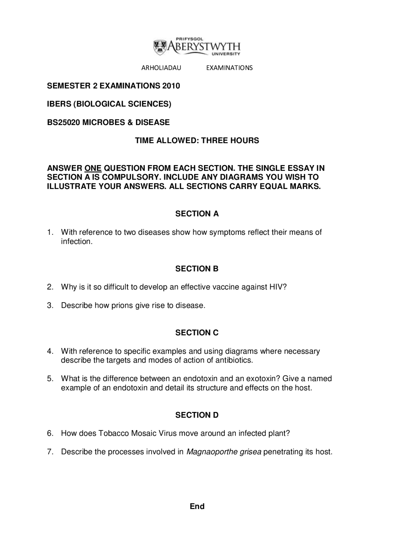 Effective Vaccine Microbes And Disease Exam Docsity