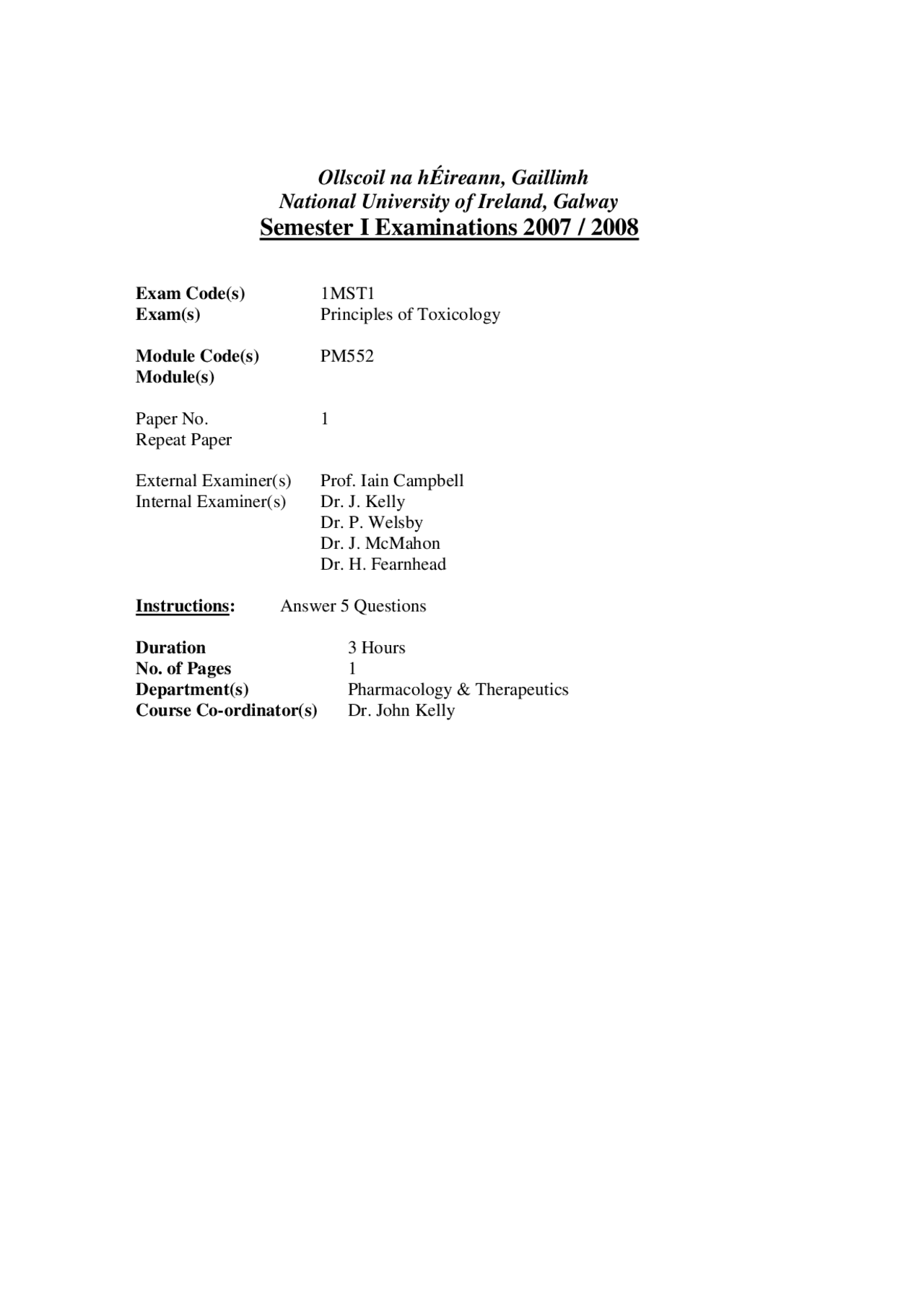 Drug Elimination Principles Of Toxicology Exam Docsity