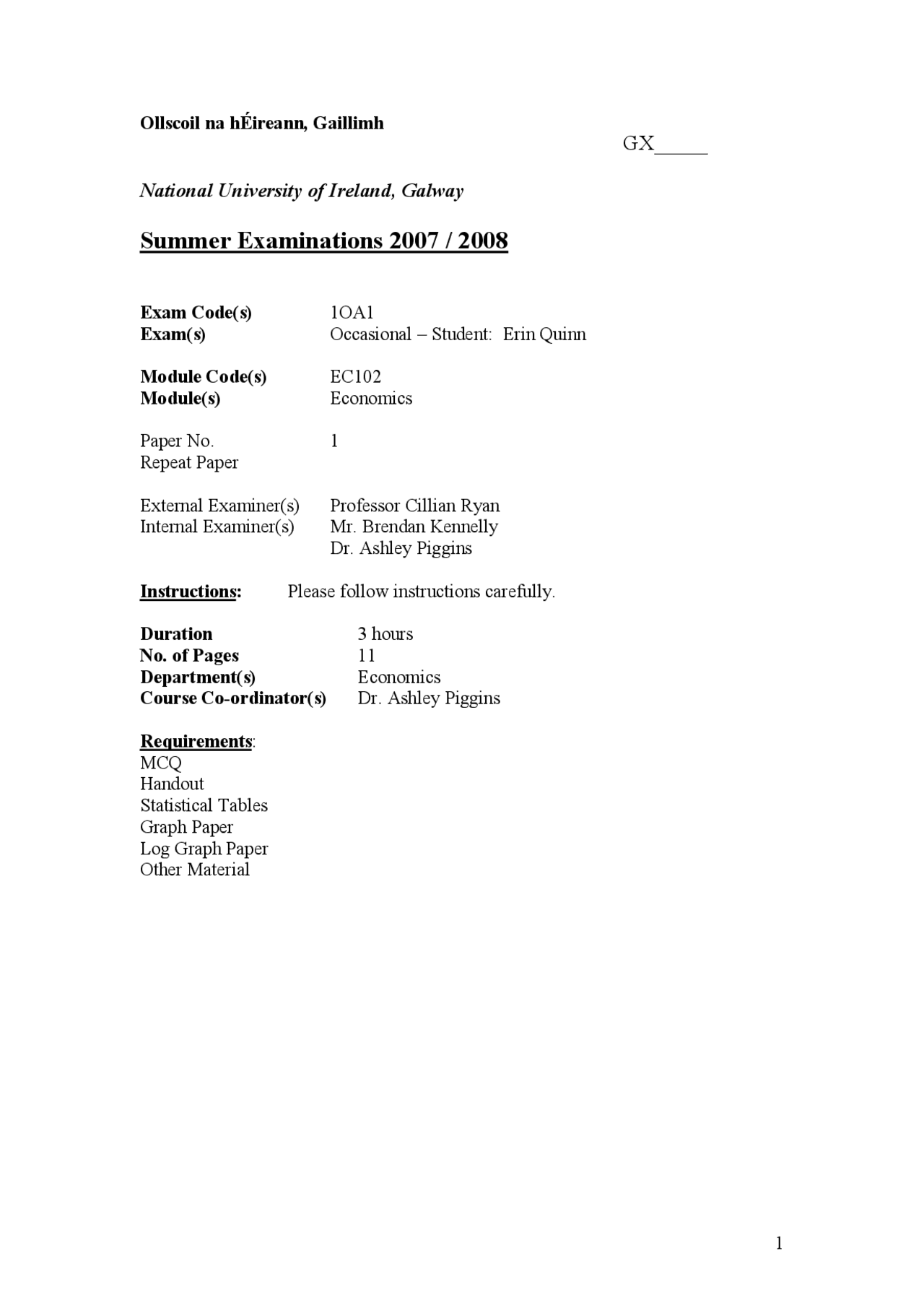 Expenditure Components of GDP - Introduction to Macroeconomics - Exam ...