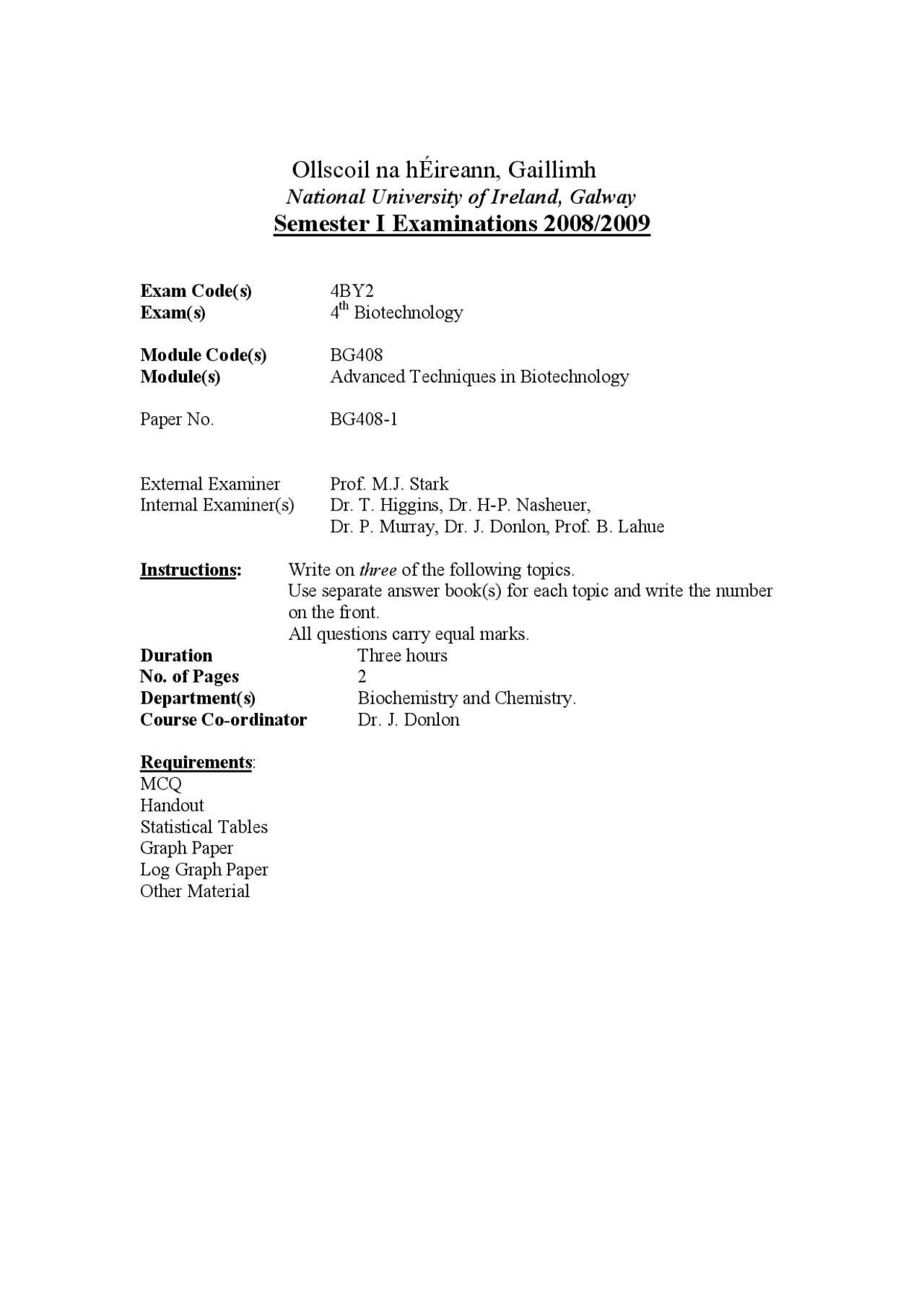 Manipulation Methods - Advanced Techniques in Biotechnology - Exam ...