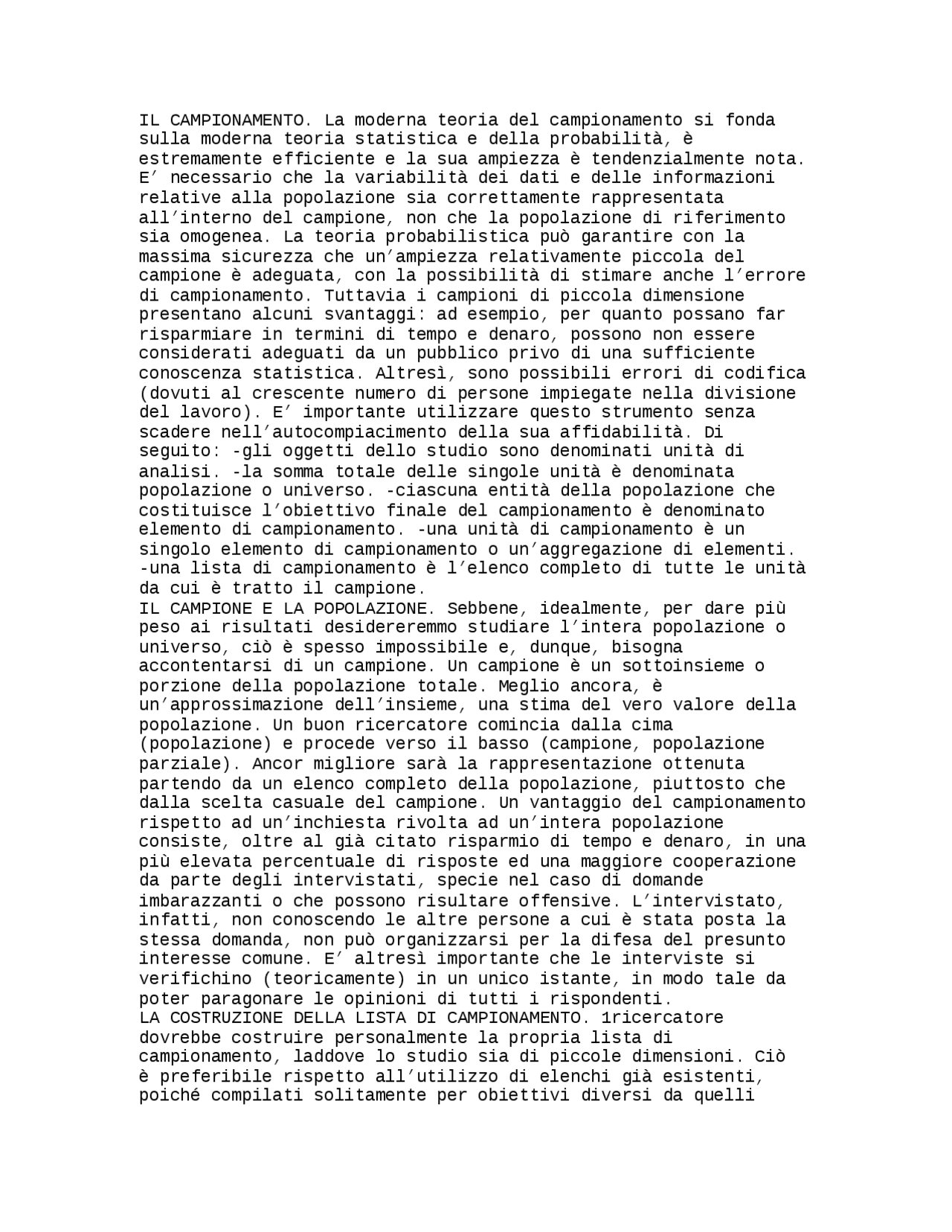 Metodi Della Ricerca Sociale Kd Bailey 2 Docsity