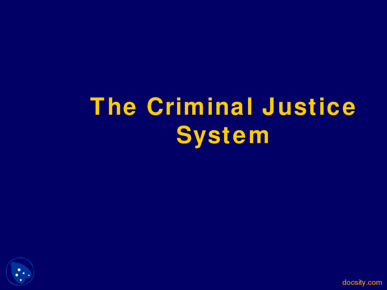 Criminal Justice System - Problems of Racial and Ethnic Minorities ...