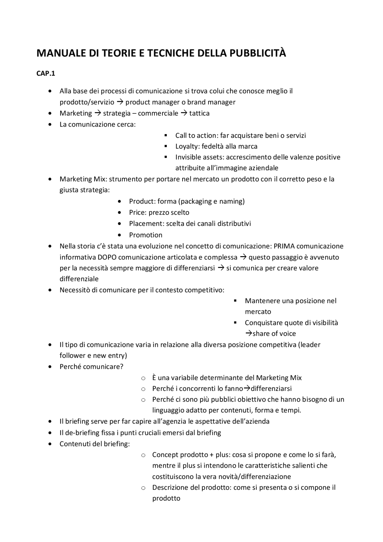 Manuale Di Teorie E Tecniche Della PubblicitÀ Appunti Di Semiotica