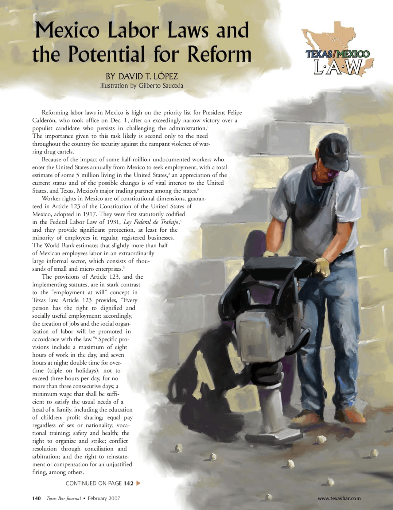 Mexico Labor Laws and Potential - Bussiness Law - Notes - Docsity