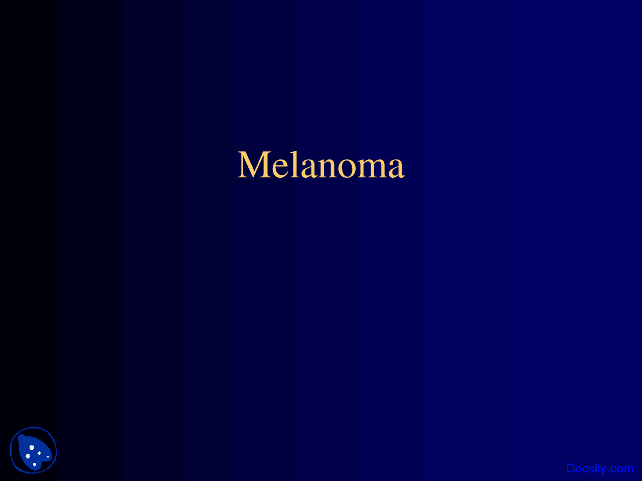 Introduction To Melanoma Dermatology Lecture Slides Docsity