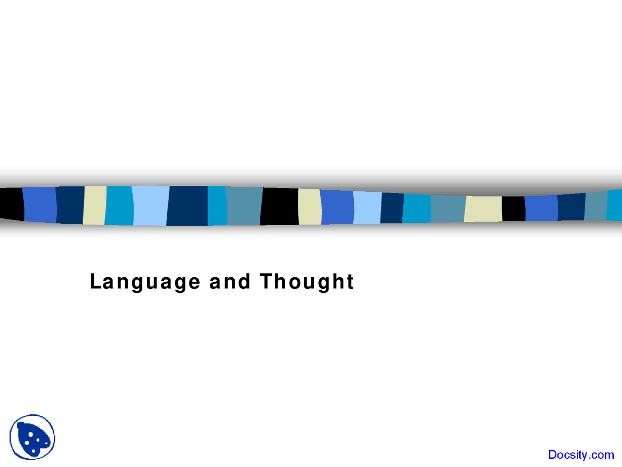 Language General Psychology Lecture Slides Docsity