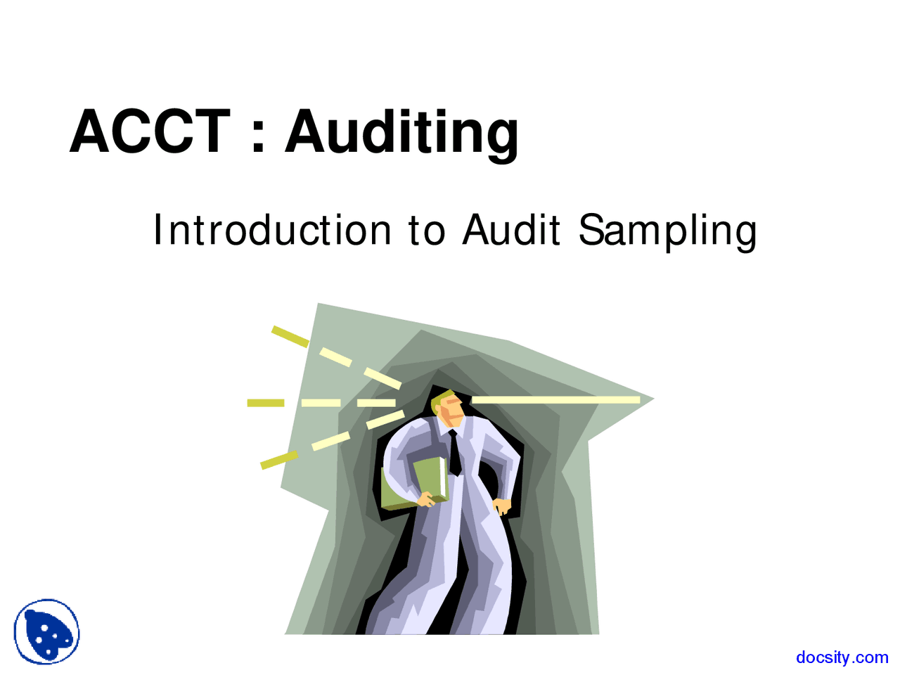 Audit Sampling Auditing And Assurance Lecture Slides Docsity
