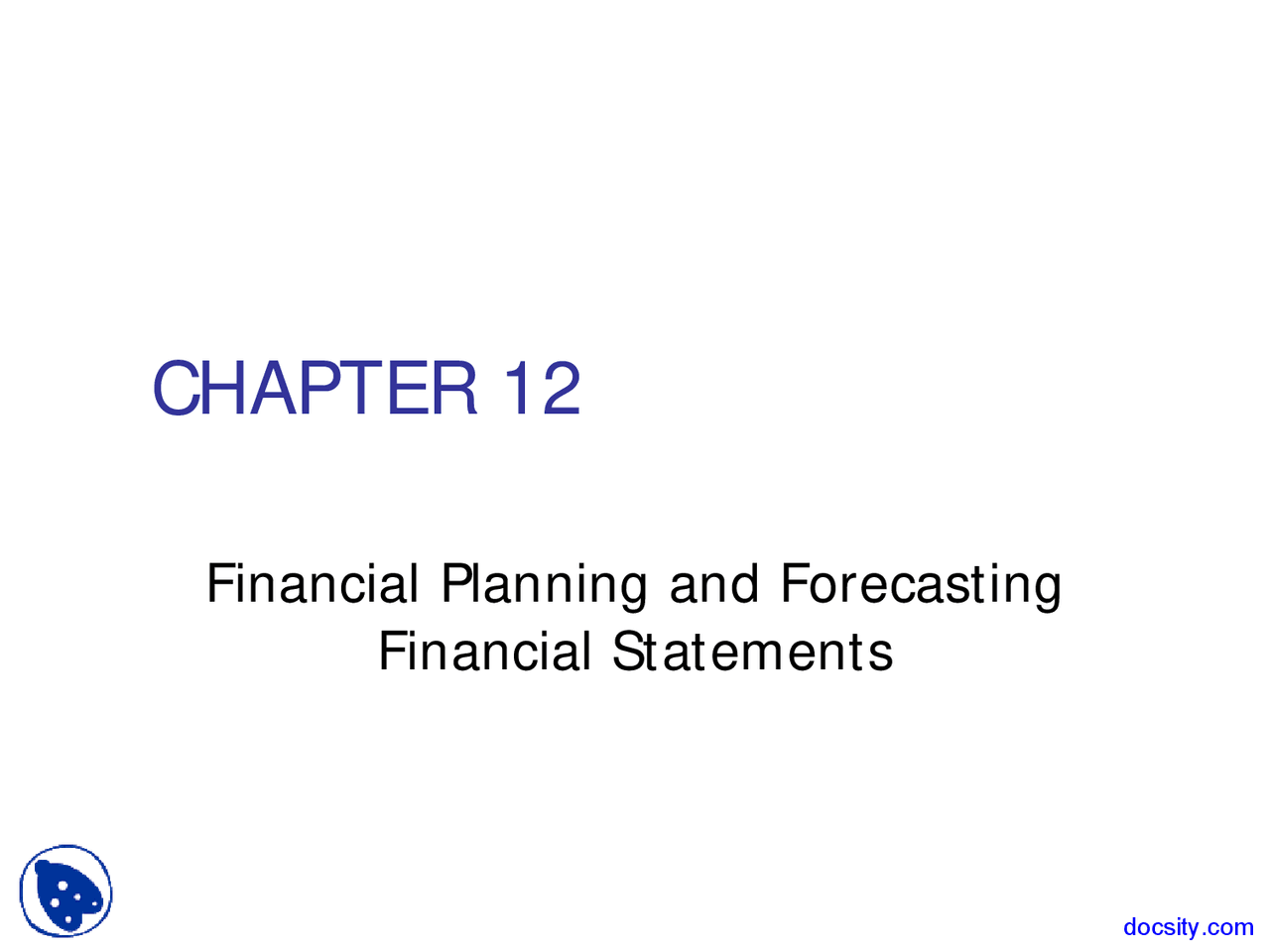Financial Planning Global Financial Management Lecture Slides Docsity