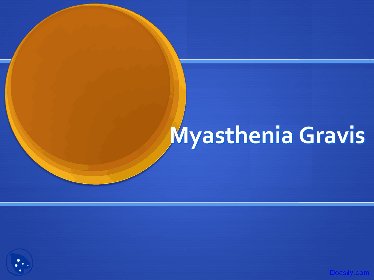 Myasthenia Gravis Introduction To Geriatrics Lecture Slides Docsity