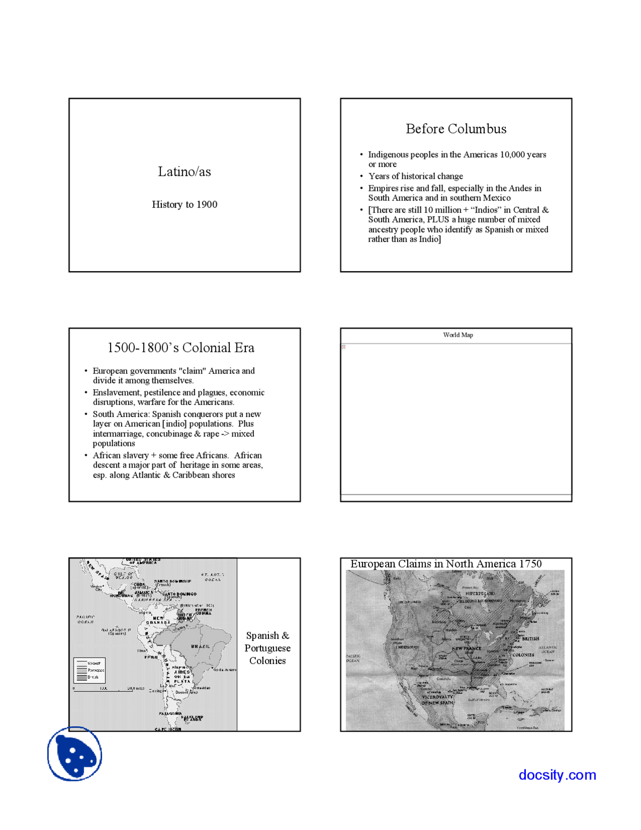 The History of Latin America: Indigenous Peoples to the Spanish ...