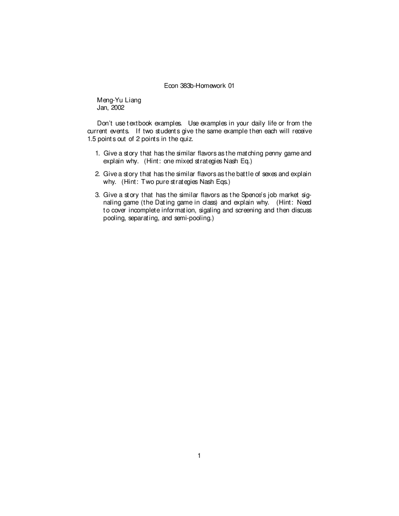 Similar Flavors Advanced Macroeconomics Assignment Docsity