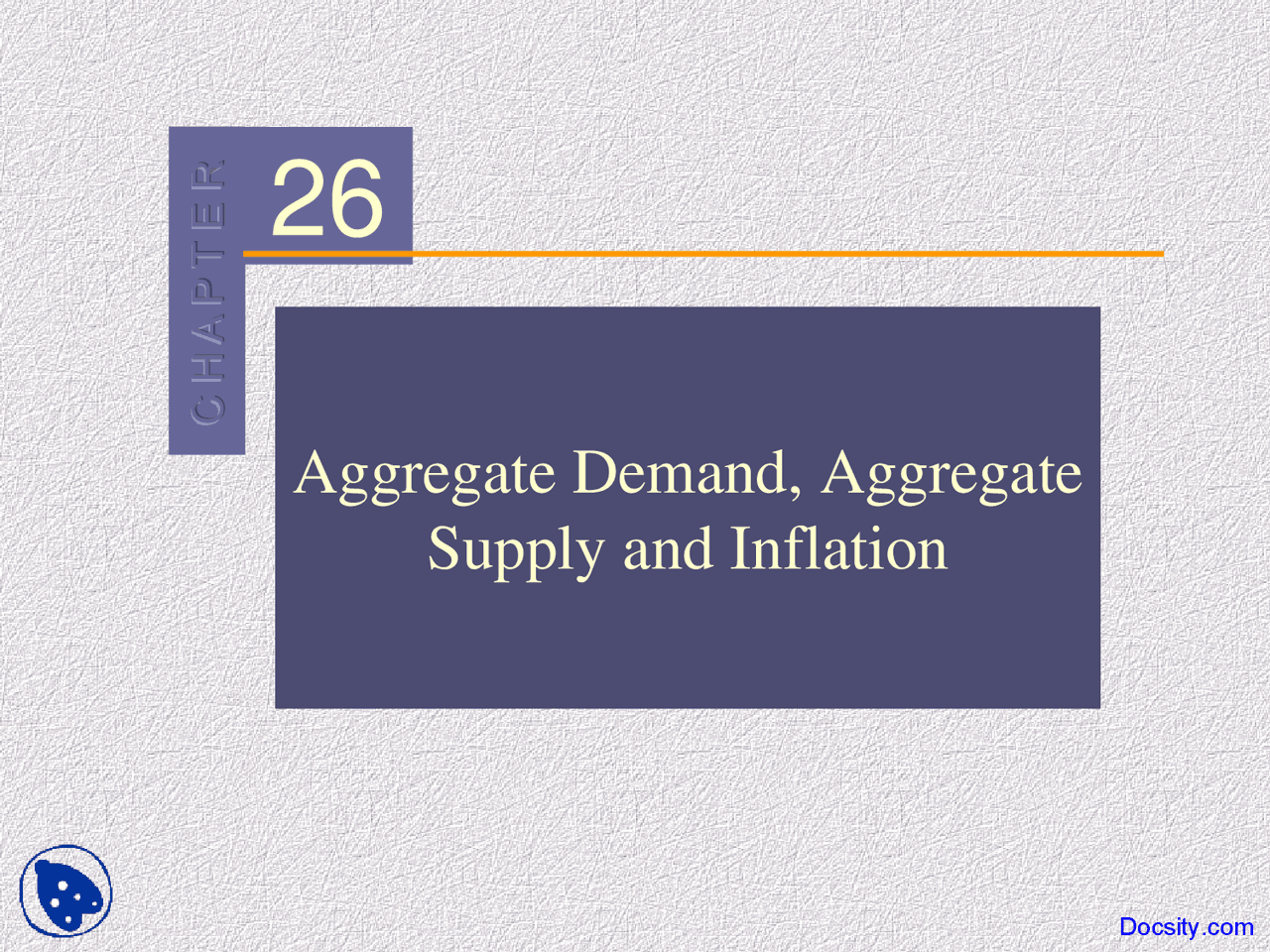 Aggregate Demand Aggregate Supply And Inflation Lecture Slides Docsity