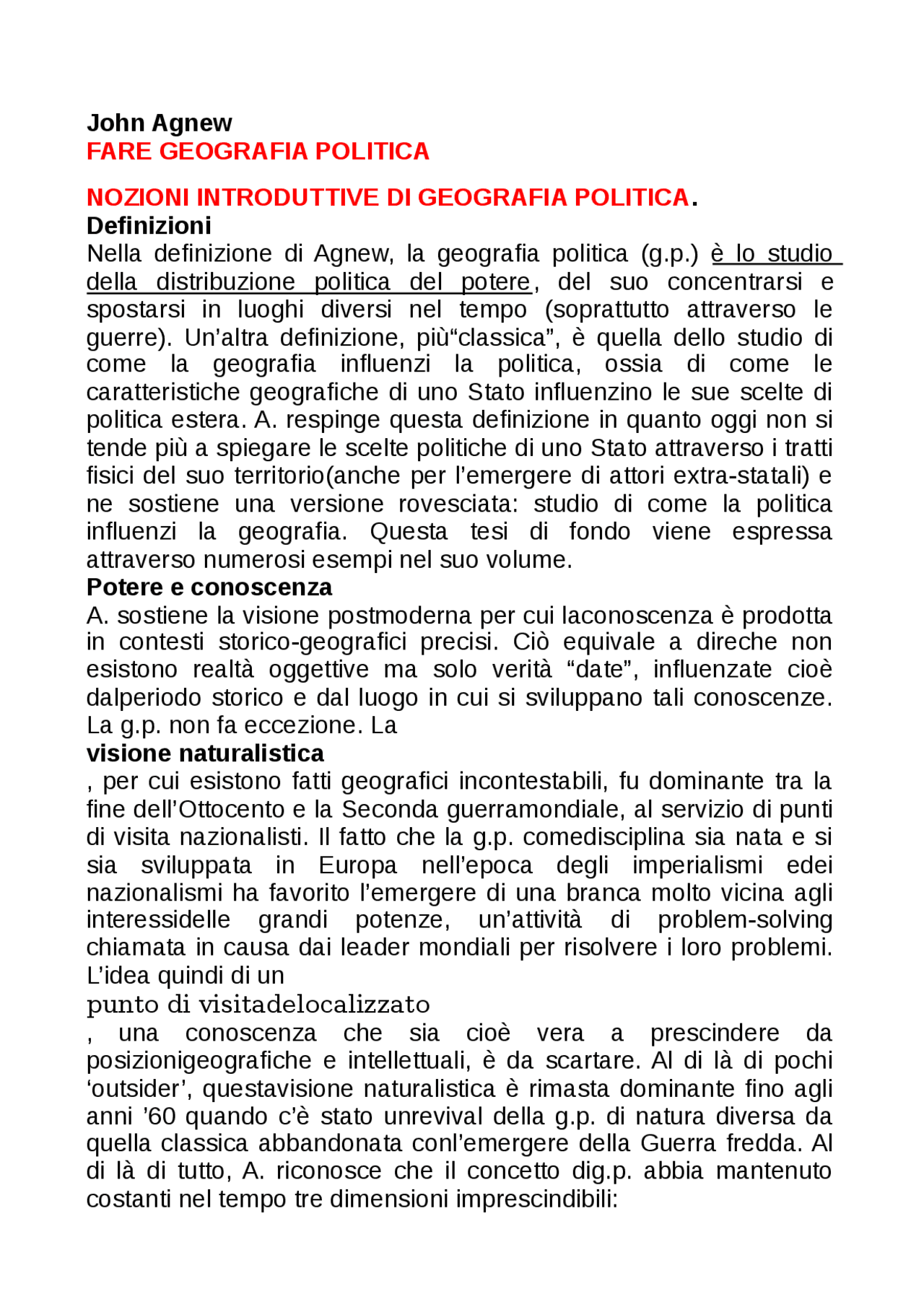 John Agnew - Docsity