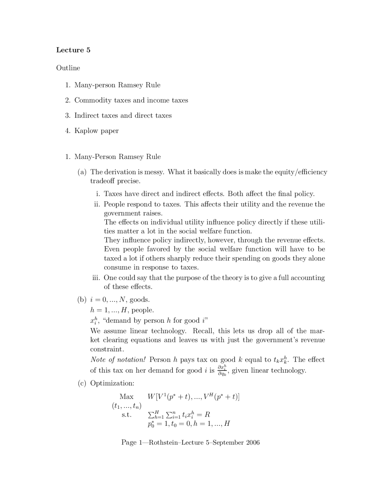 Commodity Taxes Taxation Lecture Notes Docsity
