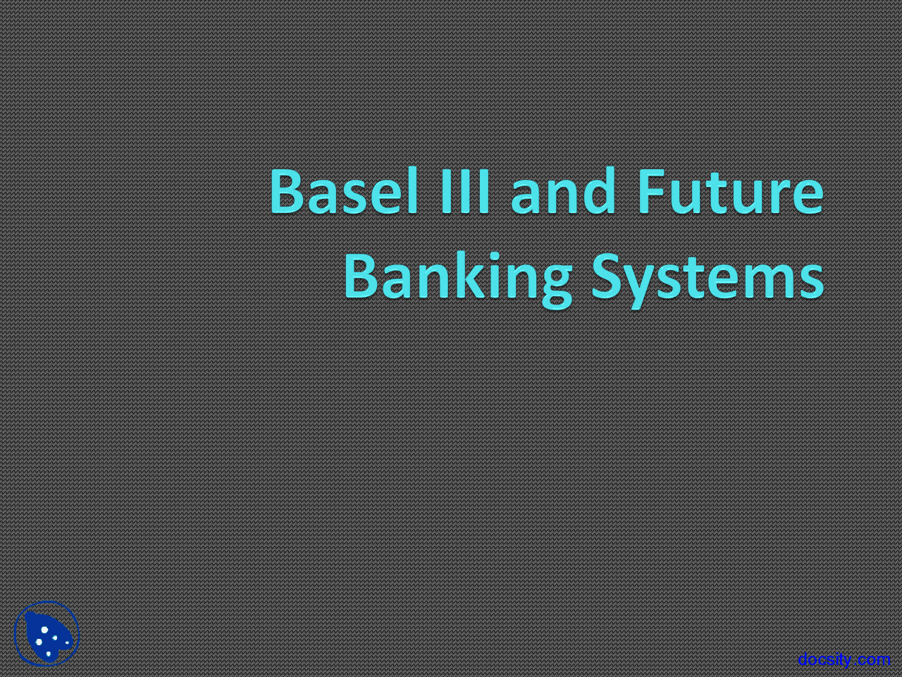 Capital Adequacy Monetary Economics Lecture Slides Docsity