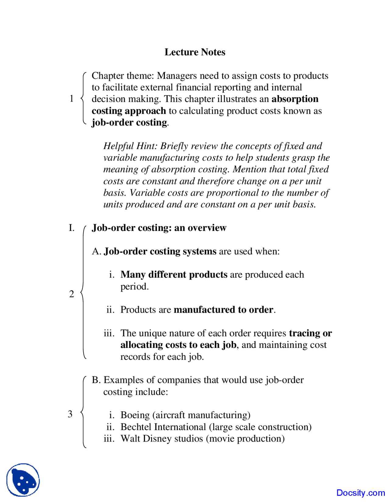 External Financial Reporting Intermediate Accounting Lecture Notes