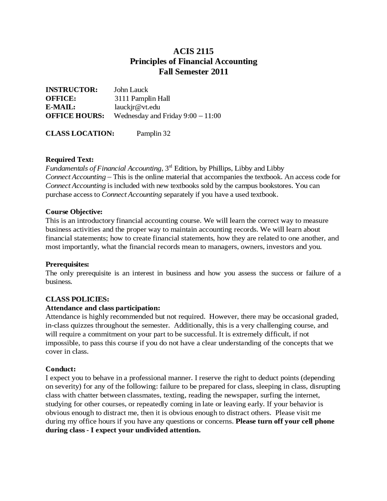 Principles Of Financial Accounting Class Notes Acis 2115 Docsity