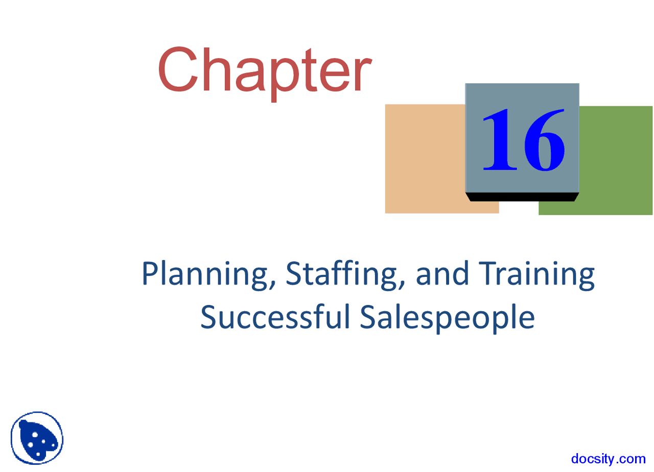 Technology Is Needed Fundamentals Of Selling Lecture Slides Docsity
