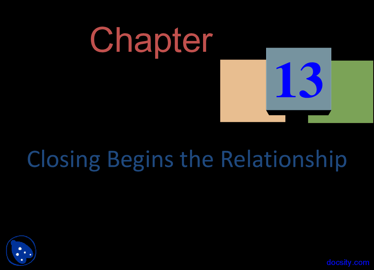 Buying Signals Fundamentals Of Selling Lecture Slides Docsity