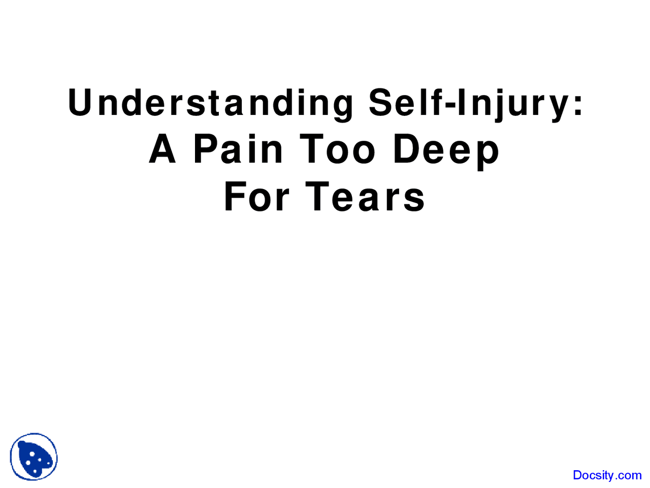 Understanding Self-Injury: A Deep Dive into Self-Harm Behaviors and ...