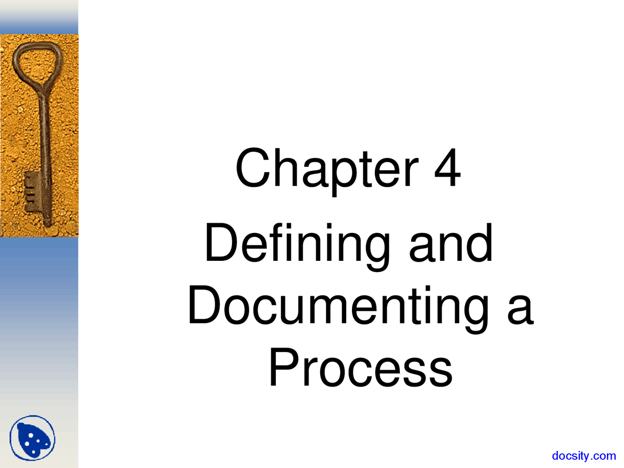 Defining And Documenting Operation Management Lecture Slides Docsity