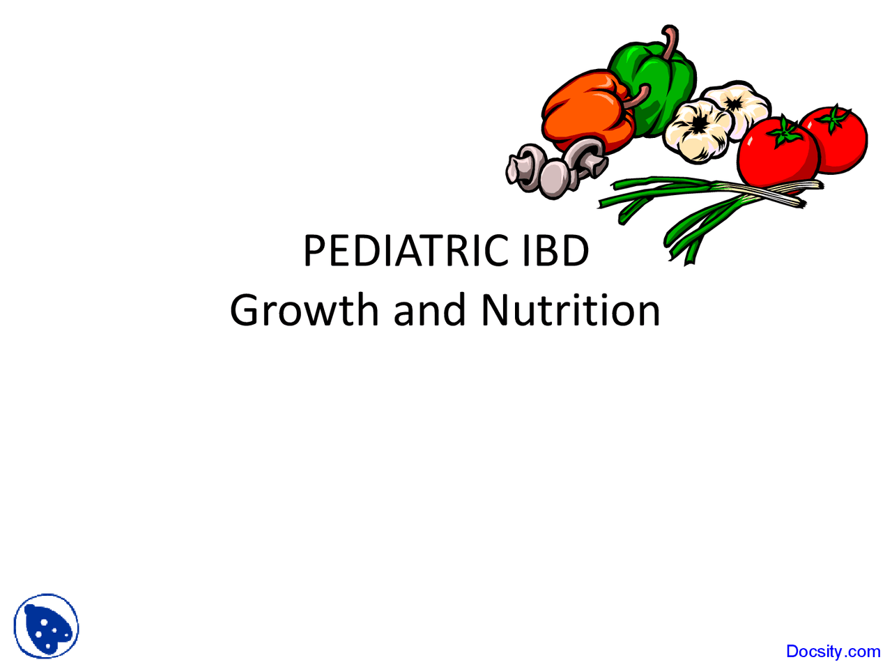Growth And Nutrition Pediatrics Lecture Slides Docsity