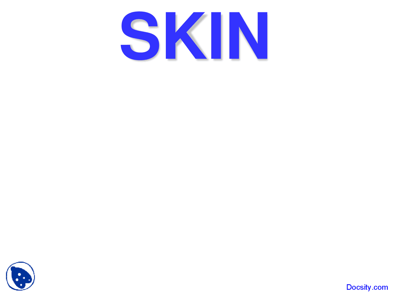 Skin Tumors Pathology Lecture Slides Docsity