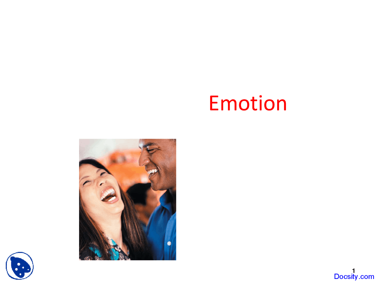 Emotion Physiological Psychology Lecture Slides Docsity