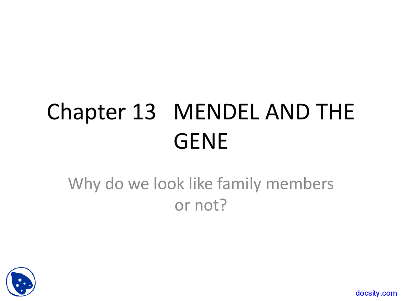 Pattern Of Inheritance Biology Lecture Slides Docsity