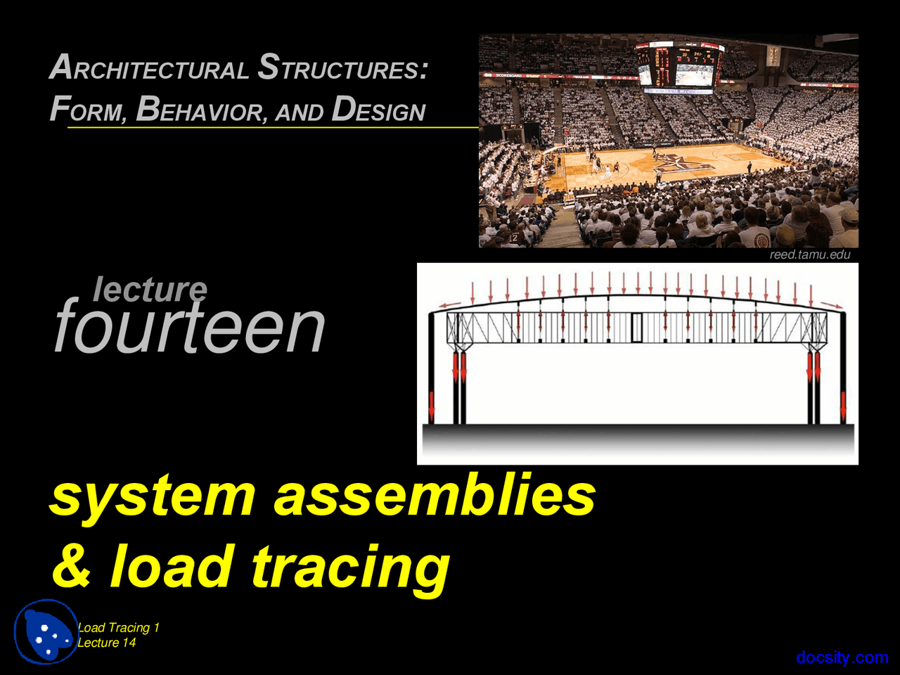 System Assemblies - Architectural Structures - Lecture Slides - Docsity