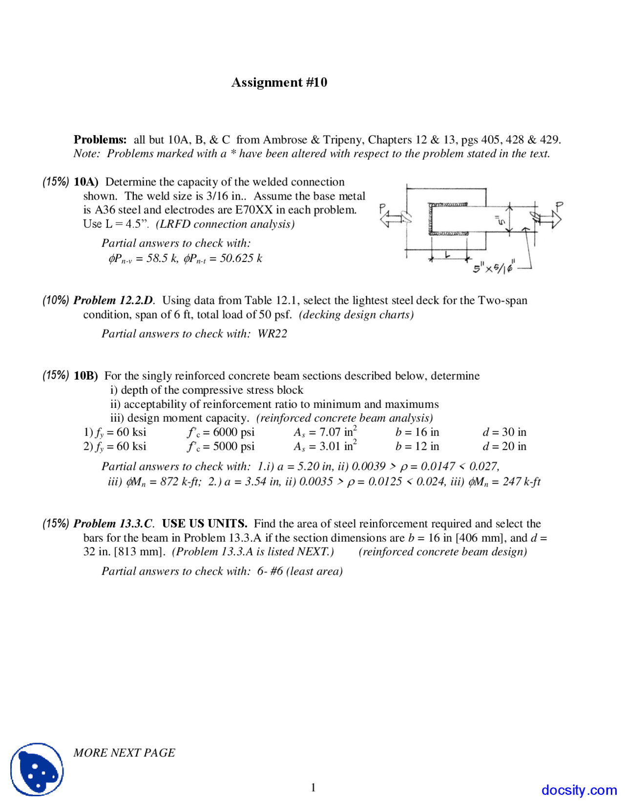 Welded Connection Elements Of Architectural Structures Assignment