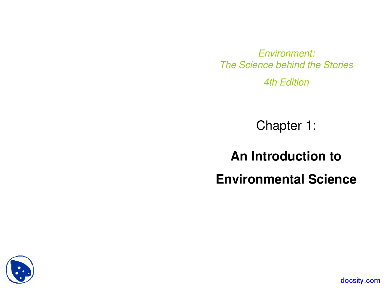 Surroundings Environmental Sciences Lecture Slides Docsity